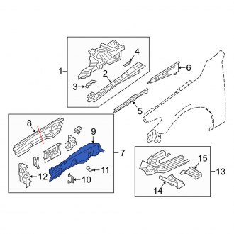 Mazda CX-30 Replacement Chassis Frames & Rails - CARiD.com