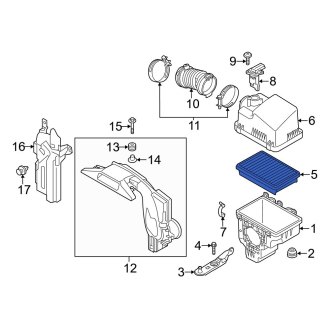 Mazda OEM Air Intake Parts - Filters, Manifolds | CARiD