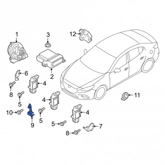 Mazda CX-30 Air Bag Parts | Sensors, Modules, Clocksprings — CARiD.com