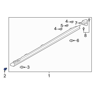 Mazda 3 Rocker Panel Hardware | Clips, Brackets — CARiD.com