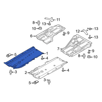 Mazda CX-30 Underbody Covers | Splash Shields — CARiD.com