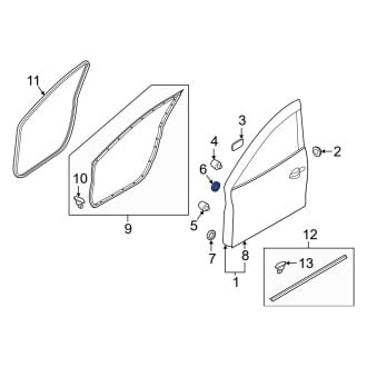 Mazda CX-3 Replacement Doors & Components | CARiD