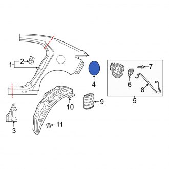 Mazda 3 OEM Quarter Panels & Parts - Rear & Front | CARiD