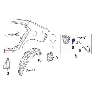 Mazda CX-30 Replacement Quarter Panels | CARiD