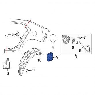 Mazda CX-30 Replacement Fender Moldings & Trim — CARiD.com