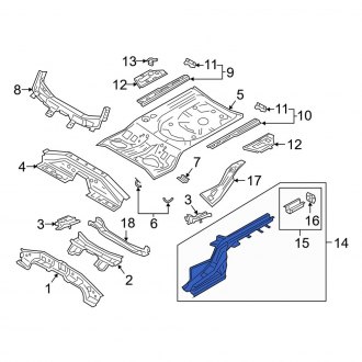Mazda CX-30 Replacement Chassis Frames & Rails - CARiD.com