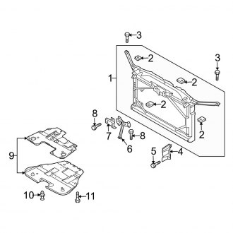 2007 Mazda 6 Radiator Supports | CARiD