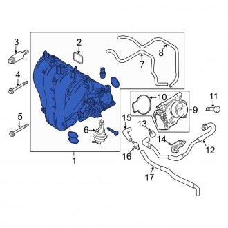 Mazda OEM Air Intake Parts - Filters, Manifolds | CARiD