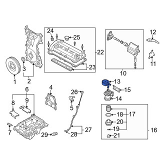Mazda OEM Engine Parts | Rebuild Kits, Pistons — CARiD.com