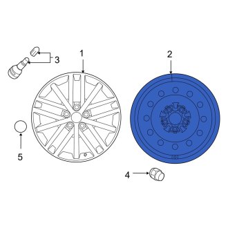 Mazda 3 OEM Wheels | Original Steel & Alloy Wheels — CARiD.com