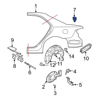 Mazda 3 OEM Quarter Panels & Parts | Rear & Front — CARiD.com
