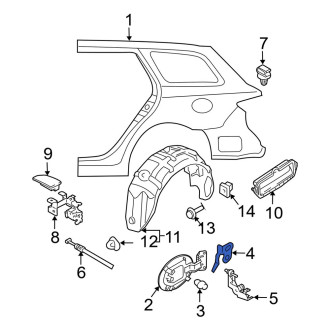 Mazda CX-9 OEM Quarter Panels & Parts | Rear & Front — CARiD.com
