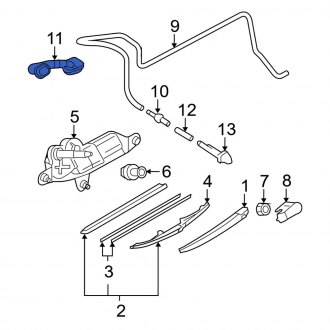 Mazda 6 Washer Nozzles & Parts — CARID.com