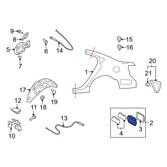 Mazda CX-5 OEM Quarter Panels & Parts | Rear & Front — CARiD.com