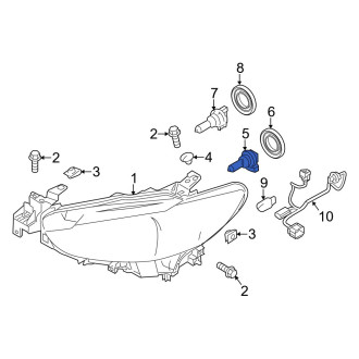 Mazda 5 OEM Electrical Parts | Sensors, Switches — CARiD.com