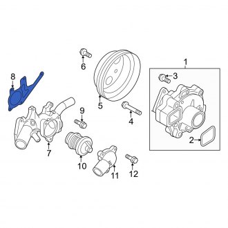 Mazda CX-5 Thermostat Housings, Filler Necks — CARiD.com