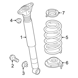 2014 Mazda 6 OEM Suspension Parts - Shocks, Struts | CARiD