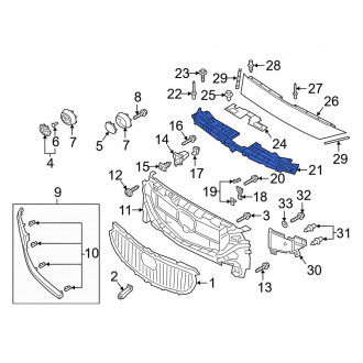 Mazda Grille Brackets & Hardware | Clips, Brackets — CARiD.com