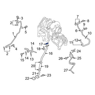 Mazda 6 Turbo & Supercharger Lines, Hoses, Fittings — CARiD.com