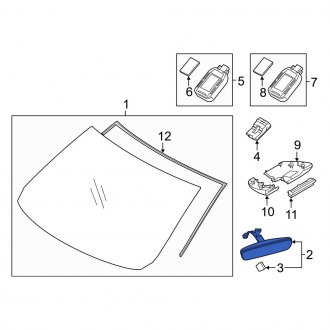 Mazda 6 OEM Mirrors | Towing, Side & Rear View — CARiD.com