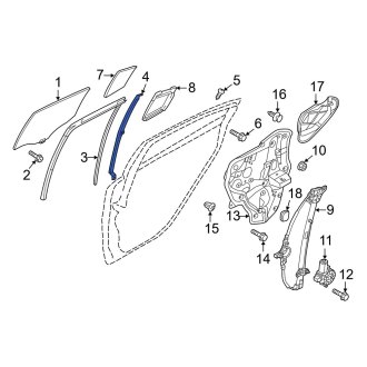 Mazda Replacement Car Window Frames — CARID.com