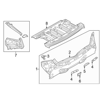 2021 Mazda 6 Rear Body Panels & Bed Sections | CARiD