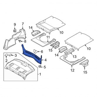 Mazda OEM Trunks & Parts | Lids, Rear Panels, Handles — CARiD.com