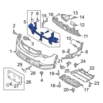 Mazda MX-30 OEM Bumpers | Genuine Front & Rear Bumpers — CARiD.com