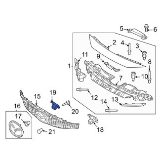 Mazda MX-30 Grille Brackets & Hardware | CARiD
