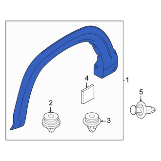 Mazda MX-30 Replacement Fender Moldings & Trim | CARiD