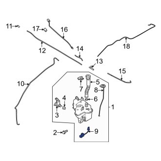 Mazda MX-30 Windshield Washer Pumps — CARID.com