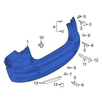 Mazda MX-30 OEM Bumpers | Genuine Front & Rear Bumpers — CARiD.com