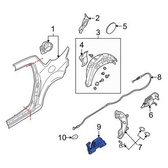 Mazda RX-8 Fuel Doors & Parts — CARiD.com
