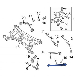 Mazda RX-8 OEM Suspension Parts | Shocks, Struts — CARiD.com
