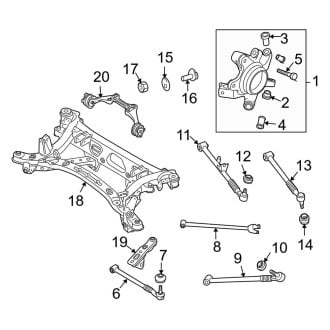 2004 Mazda RX-8 OEM Suspension Parts | Shocks, Struts — CARiD.com