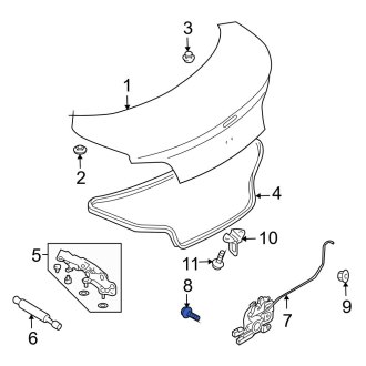 Mazda OEM Roofs & Parts | Panels, Drip Rails, Braces — CARiD.com