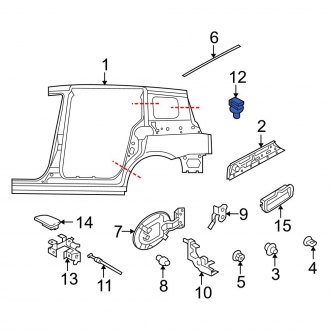 Mazda CX-9 OEM Quarter Panels & Parts | Rear & Front — CARiD.com