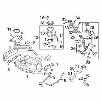 Mazda OEM Fuel System Parts - Pumps, Lines, Injectors | CARiD