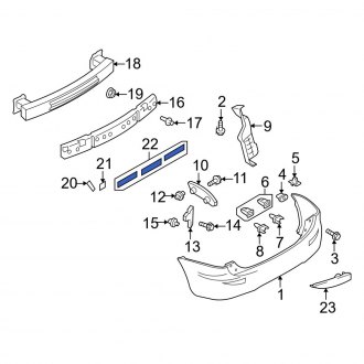Mazda Bumper Seals & Gaskets | Front, Rear Impact Strips – CARiD.com