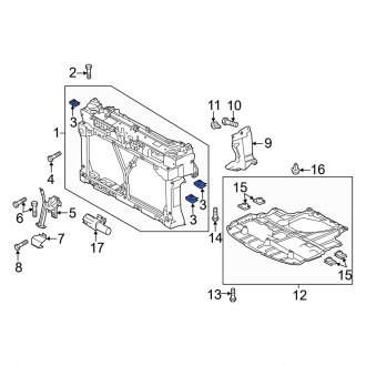 Mazda MX-30 Rocker Panel Hardware | Clips, Brackets — CARiD.com