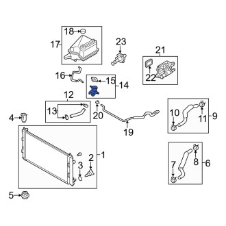 Mazda OEM Engine Cooling Parts - Radiators, Fans, Pumps | CARiD