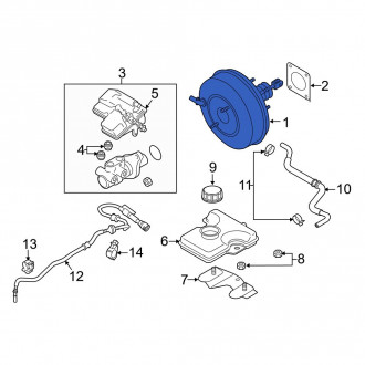 Mazda 5 Power Brake Boosters & Parts - Vacuum Boosters | CARiD