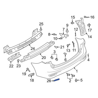 Mazda 3 OEM Bumpers | Genuine Front & Rear Bumpers — CARiD.com