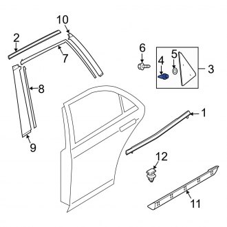Mazda CX-3 Fender Support Braces & Hardware — CARiD.com