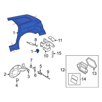 Mazda CX-7 OEM Exterior & Body Parts — CARiD.com