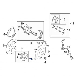 Mazda MX-30 OEM Brake Parts | Pads, Bleeders, Rotors — CARiD.com