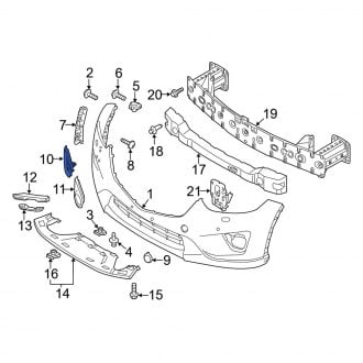 Mazda CX-5 OEM Bumpers | Genuine Front & Rear Bumpers — CARiD.com