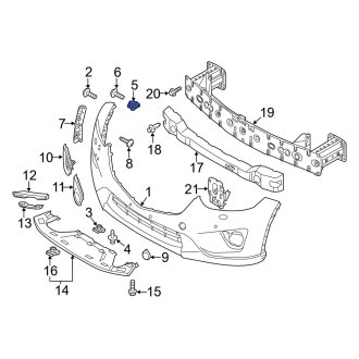 Mazda OEM Bumpers | Genuine Front & Rear Bumpers — CARiD.com