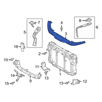 Mazda CX-5 Radiator Supports — CARiD.com