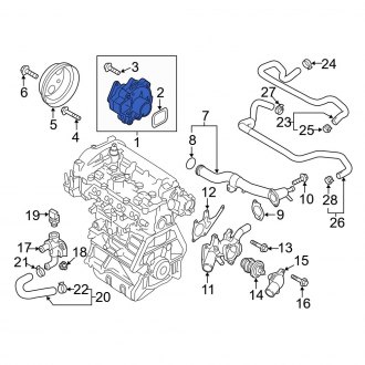 Mazda 3 OEM Engine Cooling Parts | Radiators, Fans — CARiD.com
